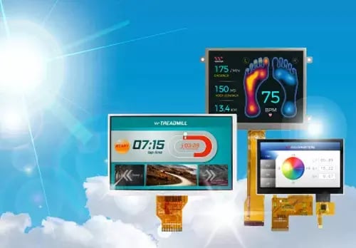 Sunlight Readable LCD, Touch Screen Displays for Outdoor Use